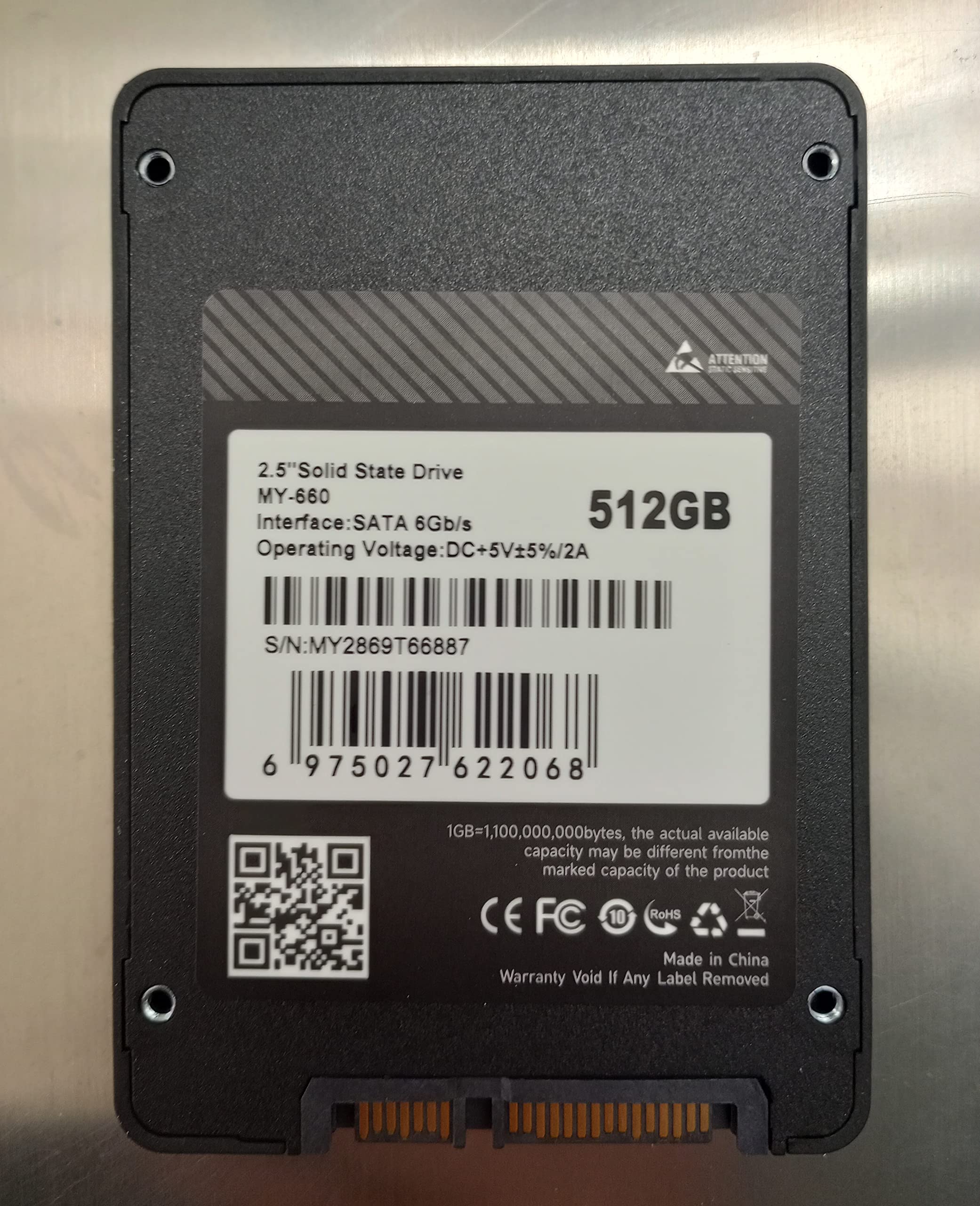 Skyshore 512GB SSD - Internal Solid State Drive SATA 3