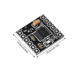 QCCAN 10Pcs DRV8833 Motor Drive Module 1.5A Dual H Bridge DC Gear Motor Driver Controller Board