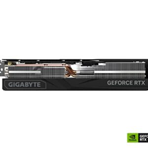 Gigabyte GeForce RTX 4090 WINDFORCE 24G Graphics Card, 3X WINDFORCE Fans, 24GB 384-bit GDDR6X, GV-N4090WF3-24GD Video Card