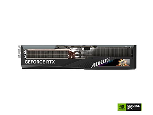 GIGABYTE GV-N4090AORUS M-24GD AORUS GeForce RTX 4090 Master 24G Graphics Card, 3X WINDFORCE Fans, 24GB 384-bit GDDR6X, Video Card