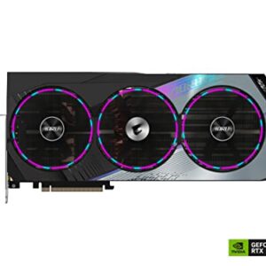 GIGABYTE GV-N4090AORUS M-24GD AORUS GeForce RTX 4090 Master 24G Graphics Card, 3X WINDFORCE Fans, 24GB 384-bit GDDR6X, Video Card