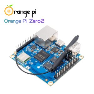 Orange Pi Zero 2 1GB DDR3 Allwinner H616 Quad Core 64 Bit with 2MB SPI Flash, Support WiFi+BT5.0,Gigabit Ethernet, Open Source Computer Run Android,Ubuntu,Debian(Zero2+Heat Sink+Case+Power Supply)