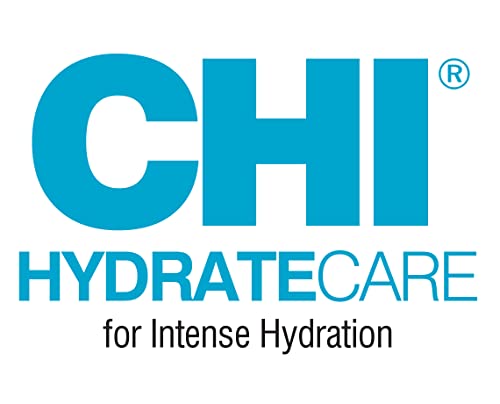 CHI HydrateCare Hydrating Shampoo, Balances Hair Moisture and Protects Against Damage and Hair Breakage, Sulfate, Paraben, & Cruelty-Free, 12 Oz