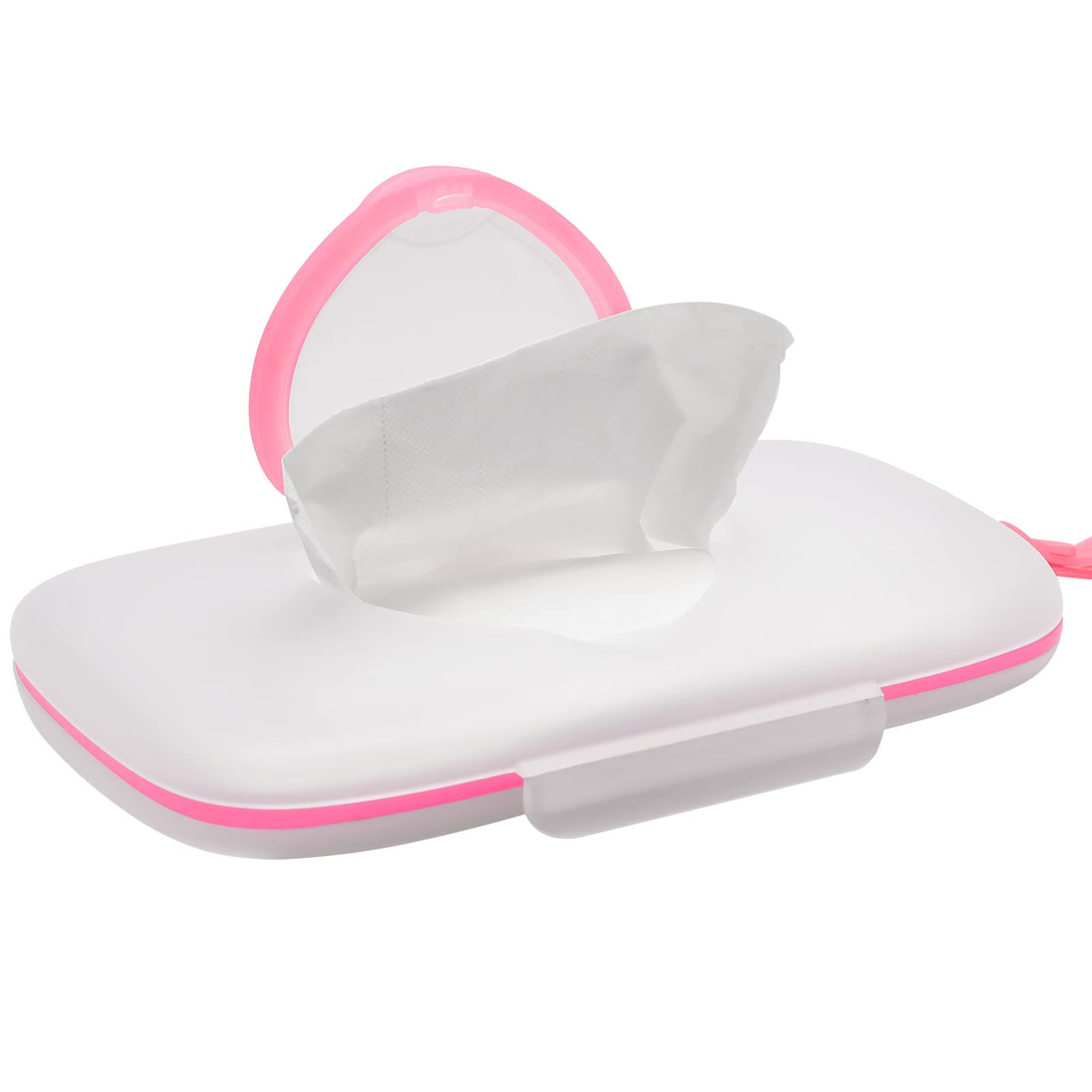 Wipes Holder Baby Wipes Dispenser Tissue Paper Box Baby Wipes Case Portable Stroller Hanging Box, 22 X 13.5 X 3 cm Baby Wipes Dispenser for Travel