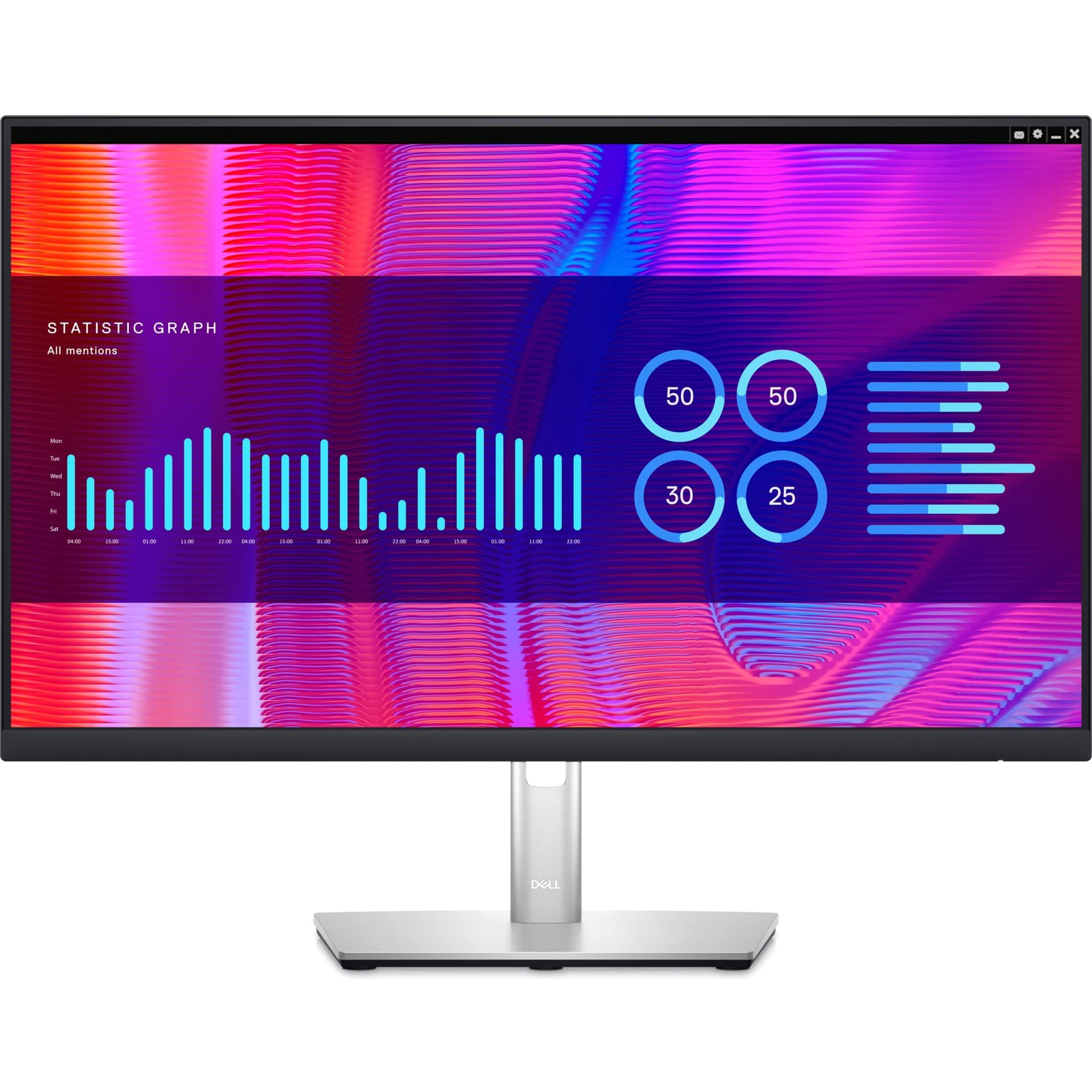 Dell P2423DE 23.8" QHD WLED LCD Monitor - 16:9 (Renewed)