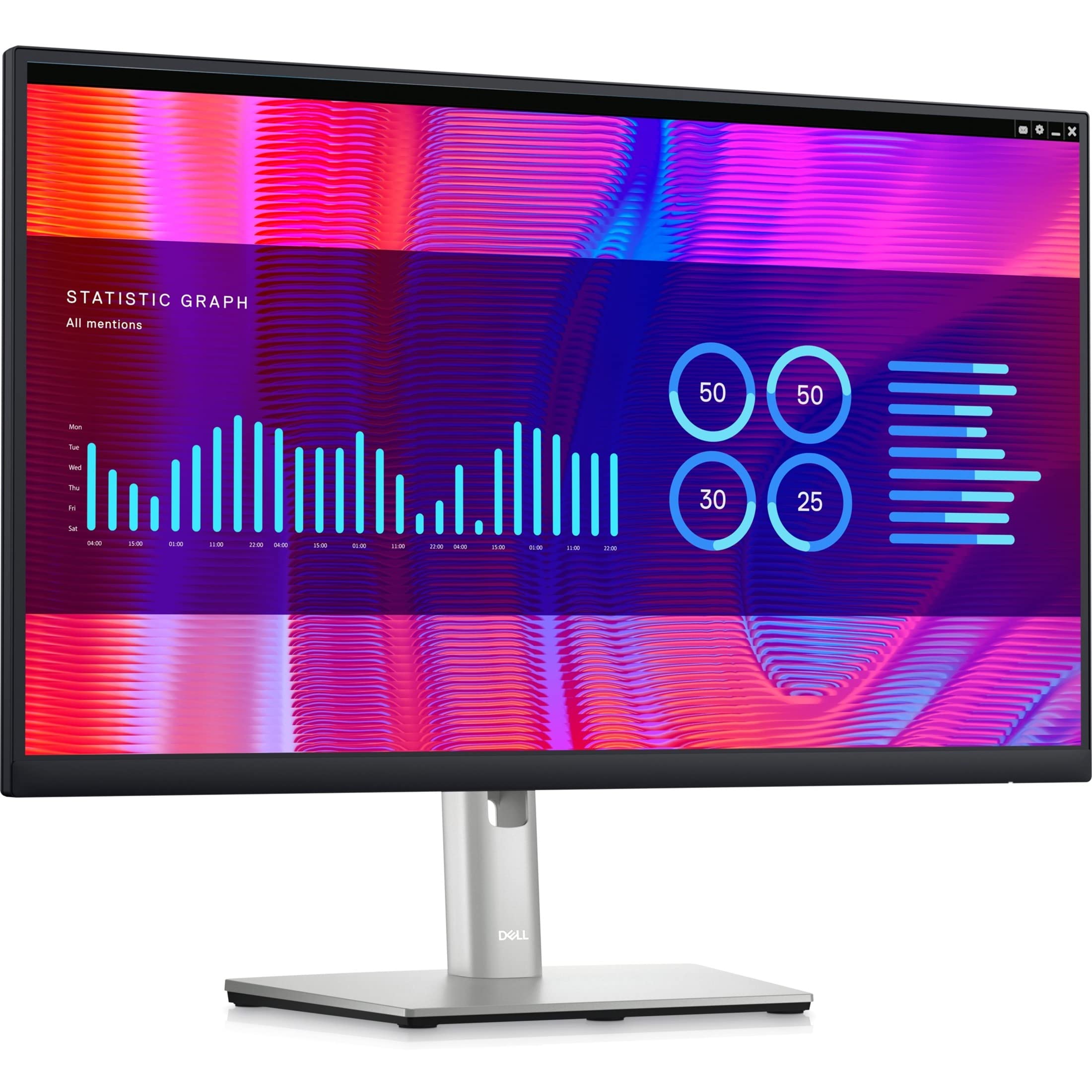 Dell P2423DE 23.8" QHD WLED LCD Monitor - 16:9 (Renewed)