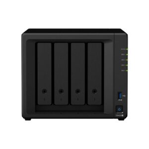 synology diskstation ds420+ nas server with celeron 2.0ghz cpu, 6gb memory, 72tb hdd storage, 1tb m.2 nvme ssd, 2 x 1gbe lan ports, dsm operating system