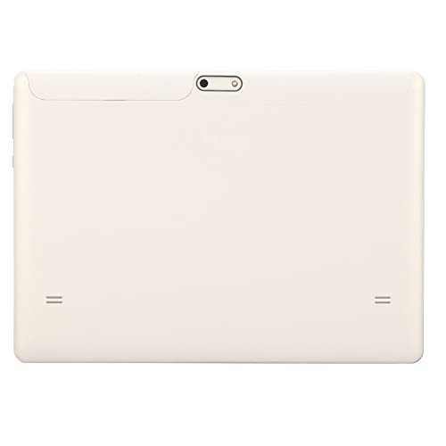 LBEC 10.1 Inch Tablet 1280x800 HD Tablet White Portable RAM 2GB Dual Card Dual Standby for Office Phone Calls (US Plug)