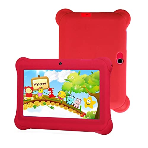 SOLUSTRE Tablet Computer Tablet Computer Tablet Tablet Tablets 3pcs7 Cameras Dual Red Us with Cartoon Practical Inches Tablet Plug Educational Tablet Tablets Tablets Tablets for Kids