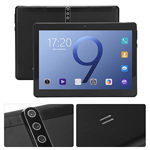 PUSOKEI Android 10.0 Tablet PC,10" IPS HD Screen,3GB RAM/32GB ROM,Octa Core Processor,2.4G/5G Dual Band WiFi,Front 2MP Rear 5MP Dual Camera,Bluetooth,GPS(Black)