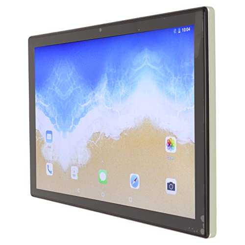 10 Inch Tablet 6G RAM 128G ROM 1920x1200 IPS Portable Tablet Green 10 Inch for Home for Travel (U.S. regulations)