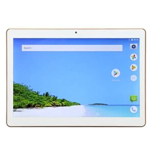 lbec 10.1 inch tablet 1280x800 hd tablet white portable ram 2gb dual card dual standby for office phone calls (us plug)