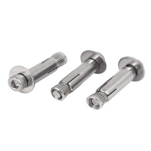 expansion anchor bolts,hex nut,expansion screw bolts,m6 x 40mm 304 stainless steel hex socket head sleeve anchor expansion bolt 3pcs(id:224 f0 b8 0c0)(color:multiple colors, size:small)