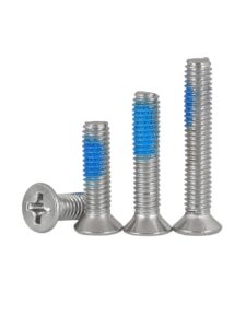 (50pcs) 304 stainless steel cross head dispense anti-dislodging bolts for electrical parts processing etc. m2.5x10mm