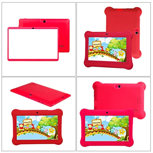 SOLUSTRE Tablet Computer Tablet Computer Tablet Tablet Tablets 3pcs7 Cameras Dual Red Us with Cartoon Practical Inches Tablet Plug Educational Tablet Tablets Tablets Tablets for Kids