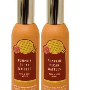 Bath and Body Works Pumpkin Pecan Waffles Concentrated Room Spray 2 Pack - 1.5 oz / 42.5 g