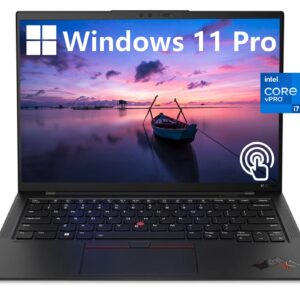 Lenovo ThinkPad X1 Carbon Gen 10 Business Laptop, 14" WUXGA IPS Touchscreen, Core i7-1270P vPro Processor, Windows 11 Pro, 32GB RAM, 2TB SSD, WIFI, Bluetooth, Webcam, Long Battery Life, Durlyfish