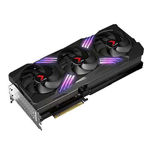 PNY GeForce RTX™ 4090 24GB XLR8 Gaming Verto™ Epic-X RGB™ OC Triple Fan Graphics Card DLSS 3 (ARGB, 384-bit, PCIe 4.0, GDDR6X, Supports 4k, Anti-Sag Bracket, HDMI/DisplayPort)