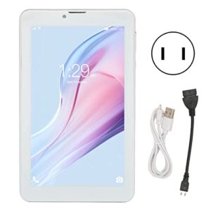 Tablet PC, Kids Tablet 7in IPS High Definition Large Screen Dual Camera 5GWIFI Dual Band 100240V for School (US Plug)