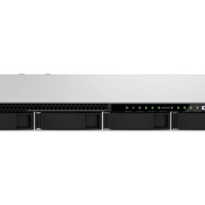 QNAP TS-h987XU-RP-E2334-16G-US 9 Bay 1U Rackmount Hybrid NAS with Intel® Xeon® Processor, Dual 10GbE, ZFS Storage for Virtualization and Data-Intensive Enterprise Applications