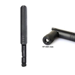 digi 6350-sr 6350sr ex15 lte router flat patch blade omni paddle wifi antenna 5db 2.4g / 5.8g mhz rp-sma male connector rp sma male