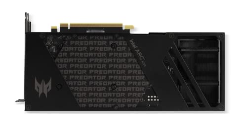 ACER | Predator BiFrost Intel Arc A770 Overclocking Graphics Card | 16GB GDDR6 256-bit 18 Gbps | PCIe 4.0 | Dual Fan | Customize RGB Lighting Color & Effect | TPD 250W | 1xHDMI 2.1 & 3xDisplayPort 2.0