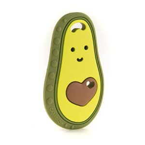 avocado silicone teether