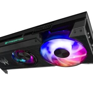 ACER | Predator BiFrost Intel Arc A770 Overclocking Graphics Card | 16GB GDDR6 256-bit 18 Gbps | PCIe 4.0 | Dual Fan | Customize RGB Lighting Color & Effect | TPD 250W | 1xHDMI 2.1 & 3xDisplayPort 2.0