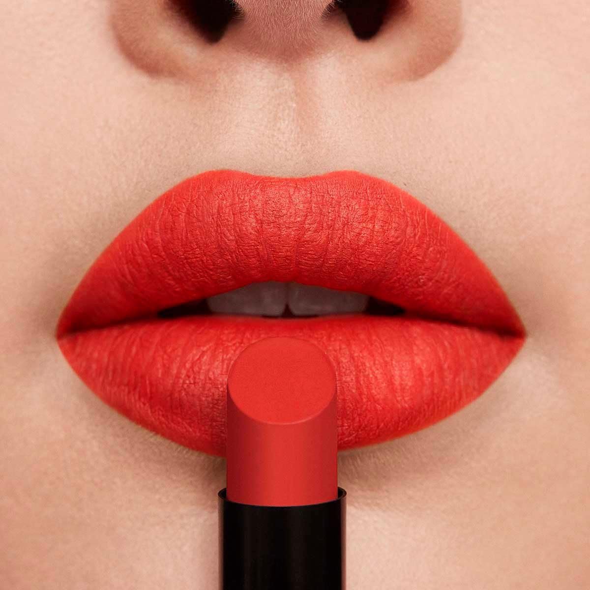 REVLON Lipstick, ColorStay Suede Ink, Built-in Primer, Infused with Vitamin E, Waterproof, Smudge-proof, Matte Color, 007 Feed the Flame, 0.09 oz.