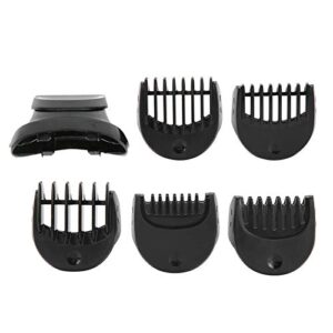 trimmer head for braun series 3, 5 piece comb trimming set, electric shaver beard trimmer head, replacement trimming head for braun 3