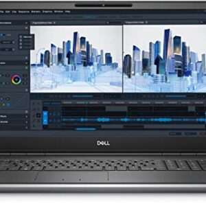 Dell Precision 7760 Workstation Laptop | 17.3" 1920x1080 FHD | Core i7-11800H - 512GB SSD Hard Drive - 64GB RAM | 8 cores @ 4.6 GHz Win 11 Pro Silver