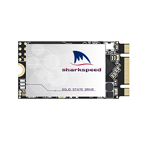 SHARKSPEED SSD 1TB M.2 2242 NGFF Plus Internal M2 SSD 3D NAND SATA III 6 Gb/s, Solid State Drive for Notebooks Desktop PC (M.2 2242 1TB)