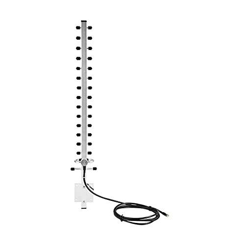 Pilipane RP?SMA Connector 2 4GHz 25dBi DirectionalAntenna WLAN Router Outdoor 2M Cable forNetwork Router Reapter, DirectionalYagi Antenna, DirectionalYagi Antenna,