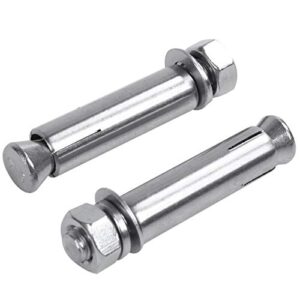 expansion screw, stainless steel expansion bolts, screws, screws,expansion bolts m8x60mm wall concrete brick expansion screws closed hook anchor bolts (color : silver) (color : silver)