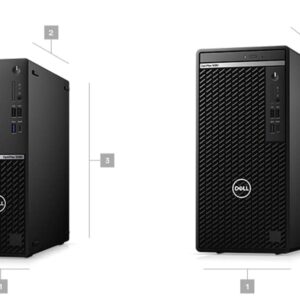 Dell Optiplex 5080 MT Mini Tower Desktop | Core i7-10700 - 512GB SSD Hard Drive - 32GB RAM | 8 cores @ 4.8 GHz Win 10 Pro Black (Renewed)