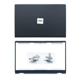 ltprpts replacement laptop lcd back cover top case rear lid with hinges and front bezel frame for dell inspiron 15 3510 3511 3515 00wpn8 0wpn8 09wc73 9wc73 ap3le000901