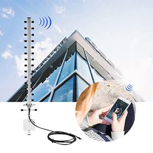 Pilipane RP?SMA Connector 2 4GHz 25dBi DirectionalAntenna WLAN Router Outdoor 2M Cable forNetwork Router Reapter, DirectionalYagi Antenna, DirectionalYagi Antenna,