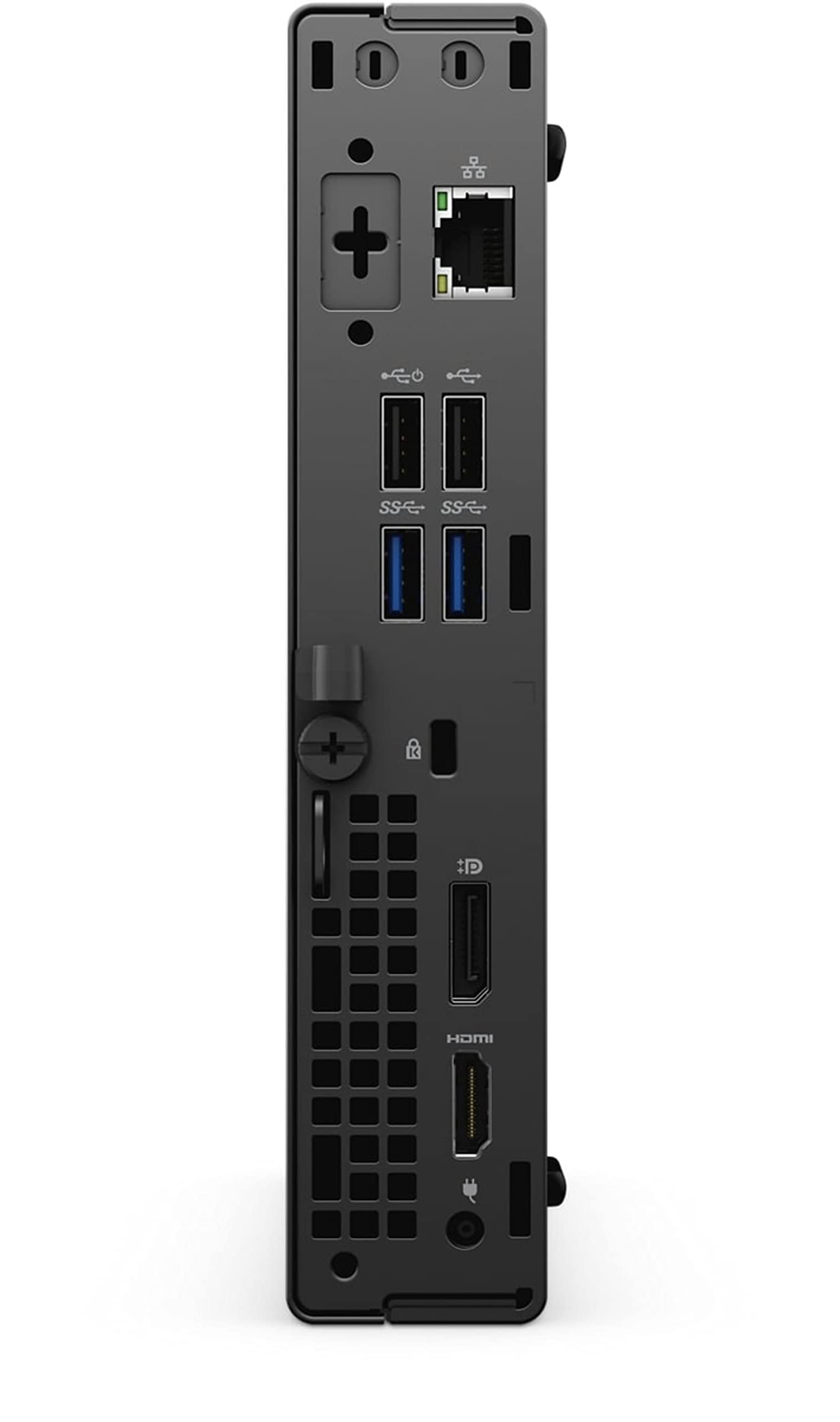 Dell Optiplex 3080 Micro Tower Desktop | Core i3-10100T - 256GB SSD Hard Drive - 16GB RAM | 4 cores @ 3.8 GHz Win 11 Pro Black (Renewed)