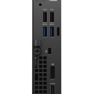 Dell Optiplex 3080 Micro Tower Desktop | Core i5-10500T - 256GB SSD Hard Drive - 8GB RAM | 6 cores @ 3.8 GHz Win 11 Pro Black (Renewed)