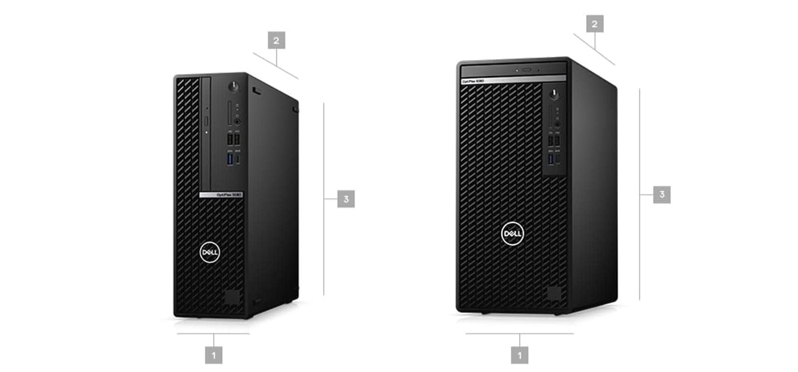 Dell Optiplex 5080 MT Mini Tower Desktop | Core i7-10700 - 512GB SSD Hard Drive - 32GB RAM | 8 cores @ 4.8 GHz Win 10 Pro Black (Renewed)