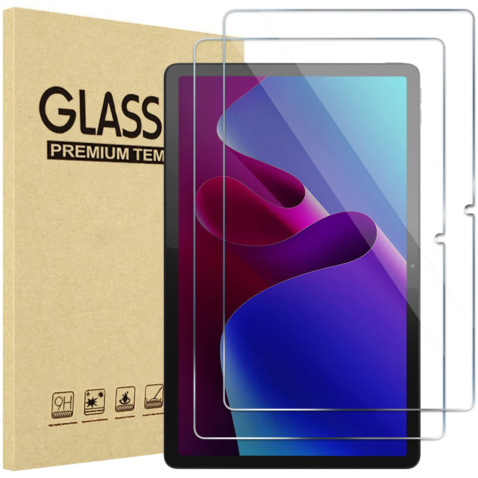 ProCase 2 Pack Screen Protector for Lenovo Tab P11 Pro Gen 2 11.2” 2022, Tempered Glass Film Guard for 11.2 Inch Lenovo P11 Pro 2nd Generation TB132FU