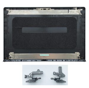 ltprpts replacement laptop lcd back cover top case rear lid with hinges for dell inspiron 15 3510 3511 3515 00wpn8 0wpn8 09wc73 9wc73 ap3le000901