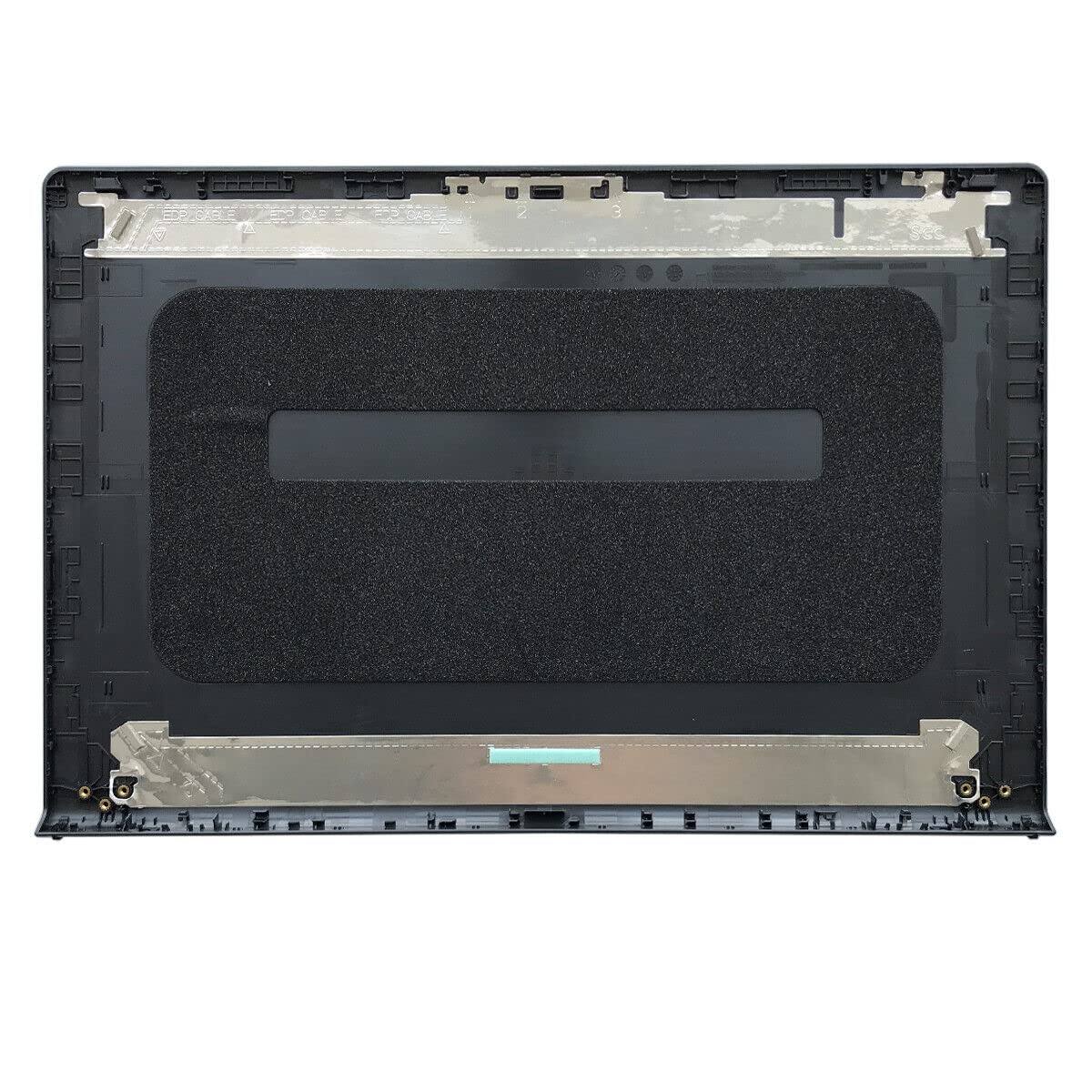 LTPRPTS Replacement Laptop LCD Back Cover Top Case Rear Lid with Hinges and Front Bezel Frame for Dell Inspiron 15 3510 3511 3515 00WPN8 0WPN8 09WC73 9WC73 AP3LE000901