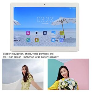 LBEC Tablet PC 1GB RAM 16GB ROM 3G Tablet Computer Aluminum LCD Front 5MP Rear 2MP 10.1in for Video Game Playing (U.S. regulations)