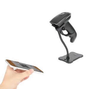 UNIDEEPLY Goose Neck Hands Free Adjustable Barcode Scanner Stand for Bar Code Readers Gun Desk Support Holder Mount Only