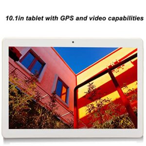 LBEC Tablet PC 1GB RAM 16GB ROM 3G Tablet Computer Aluminum LCD Front 5MP Rear 2MP 10.1in for Video Game Playing (U.S. regulations)