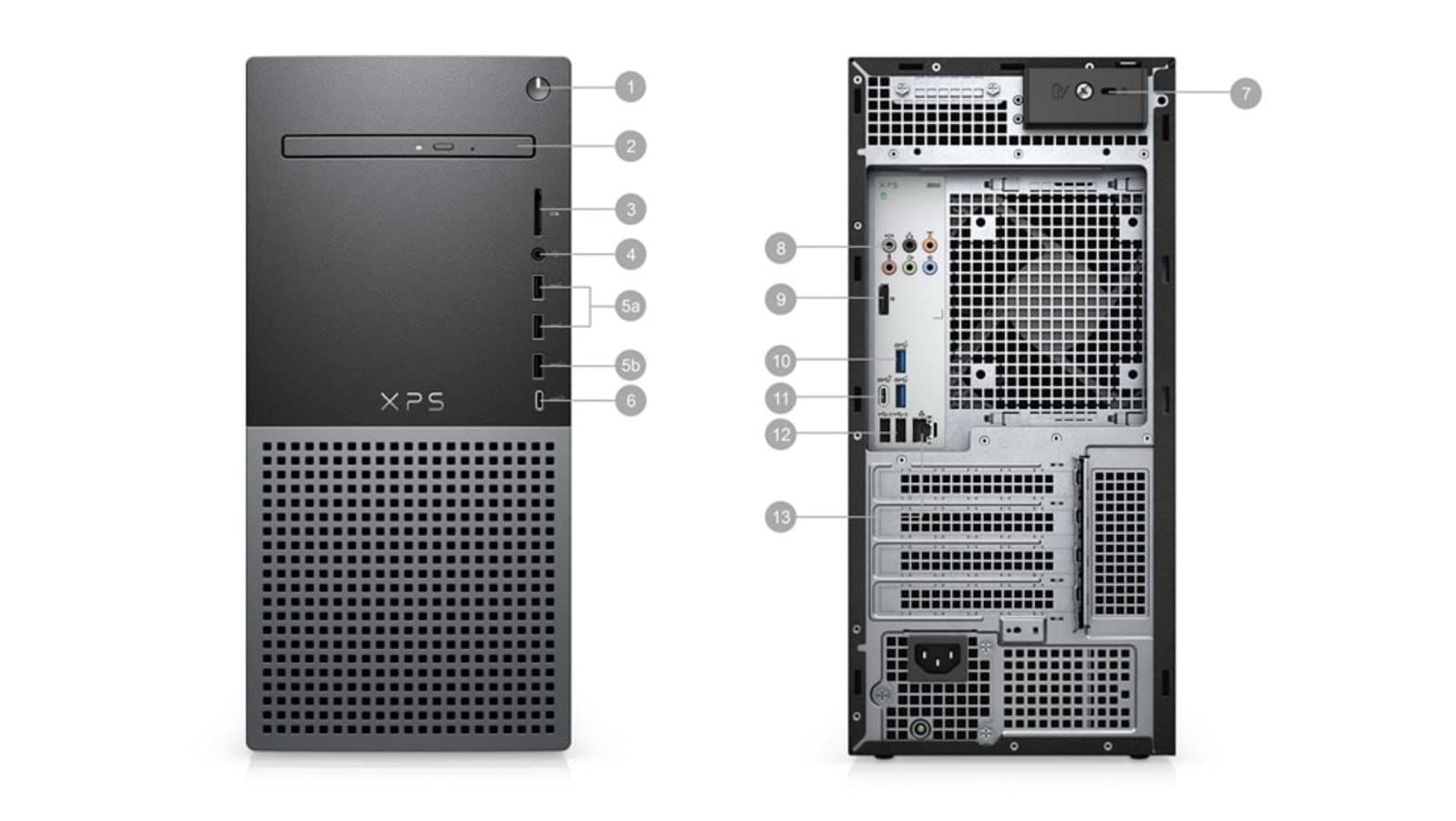 Dell XPS 8950 Desktop (2022) | Core i7-12700 - 1TB HDD + 512GB SSD Hard Drive - 32GB RAM - Nvidia GeForce RTX 3070 | 12 cores @ 4.9 GHz - 8GB GDDR6 Win 11 Pro Silver (Renewed)