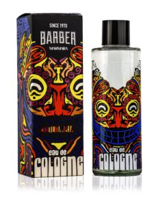 marmara barber - colombia limited edition eau de cologne 500ml (16.9 fl. oz.), men's cologne glass bottle, aftershave cologne, gift for men - cologne barber