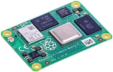 Raspberry Pi Compute Module 4-8GB RAM 32GB eMMC Single Board 64-Bit 1.5GHZ Quad-Core Processor Bluetooth 5.0 Dual-Band Wifi for Networked Ai Core and More (Raspberry Pi Official Genuine)