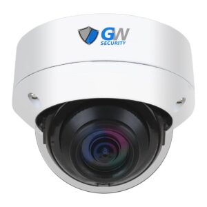 gw security 4k 8mp outdoor/indoor poe ip microphone smart ai dome security camera (gw8533mic)